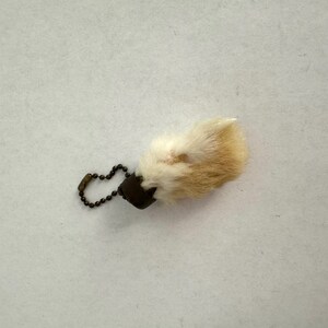 Vintage LUCKY CHARM Rabbit Foot Keychain - Etsy