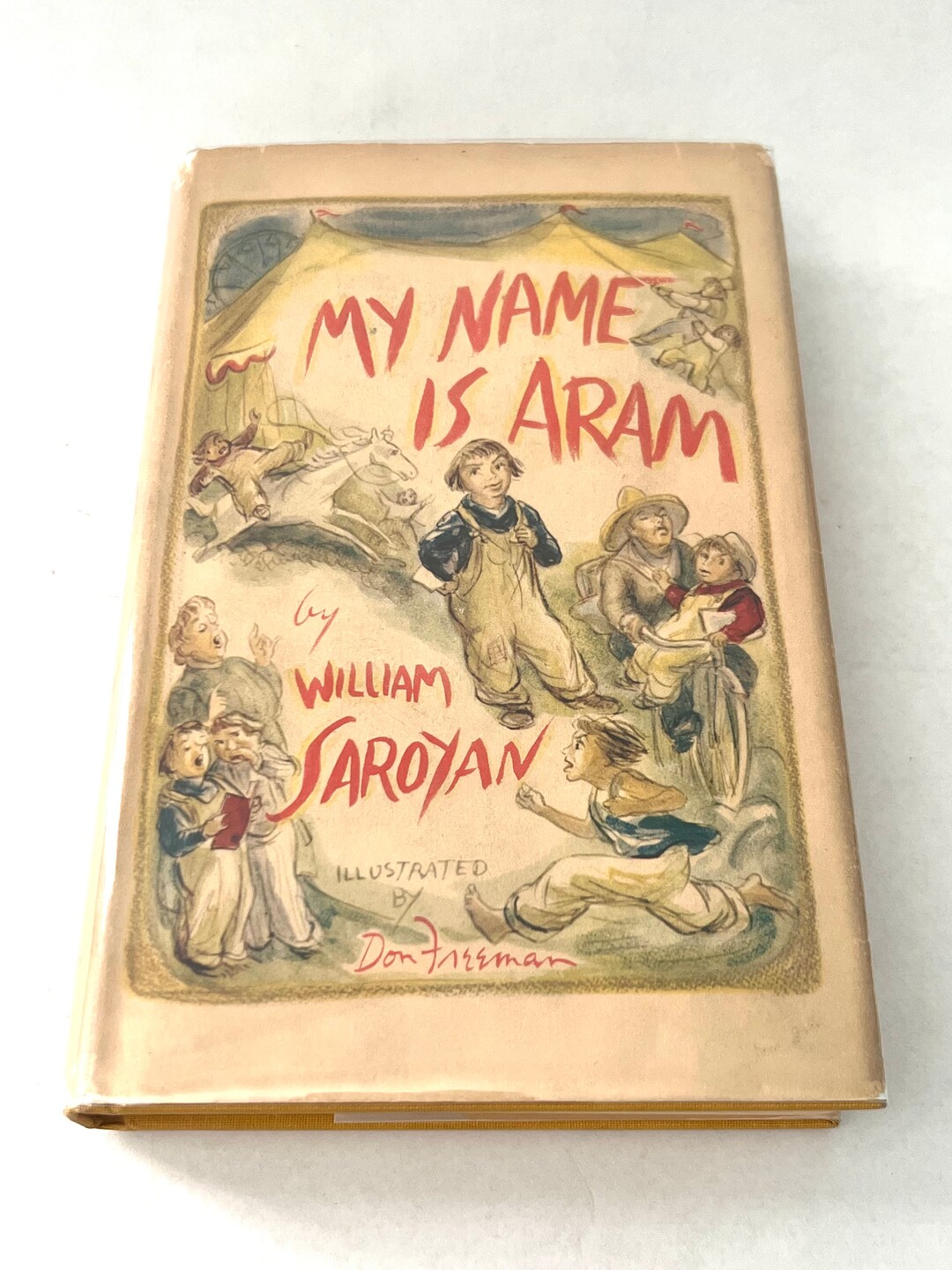 Vintage My Name is Aram by William Saroyan Hardback Book - Etsy