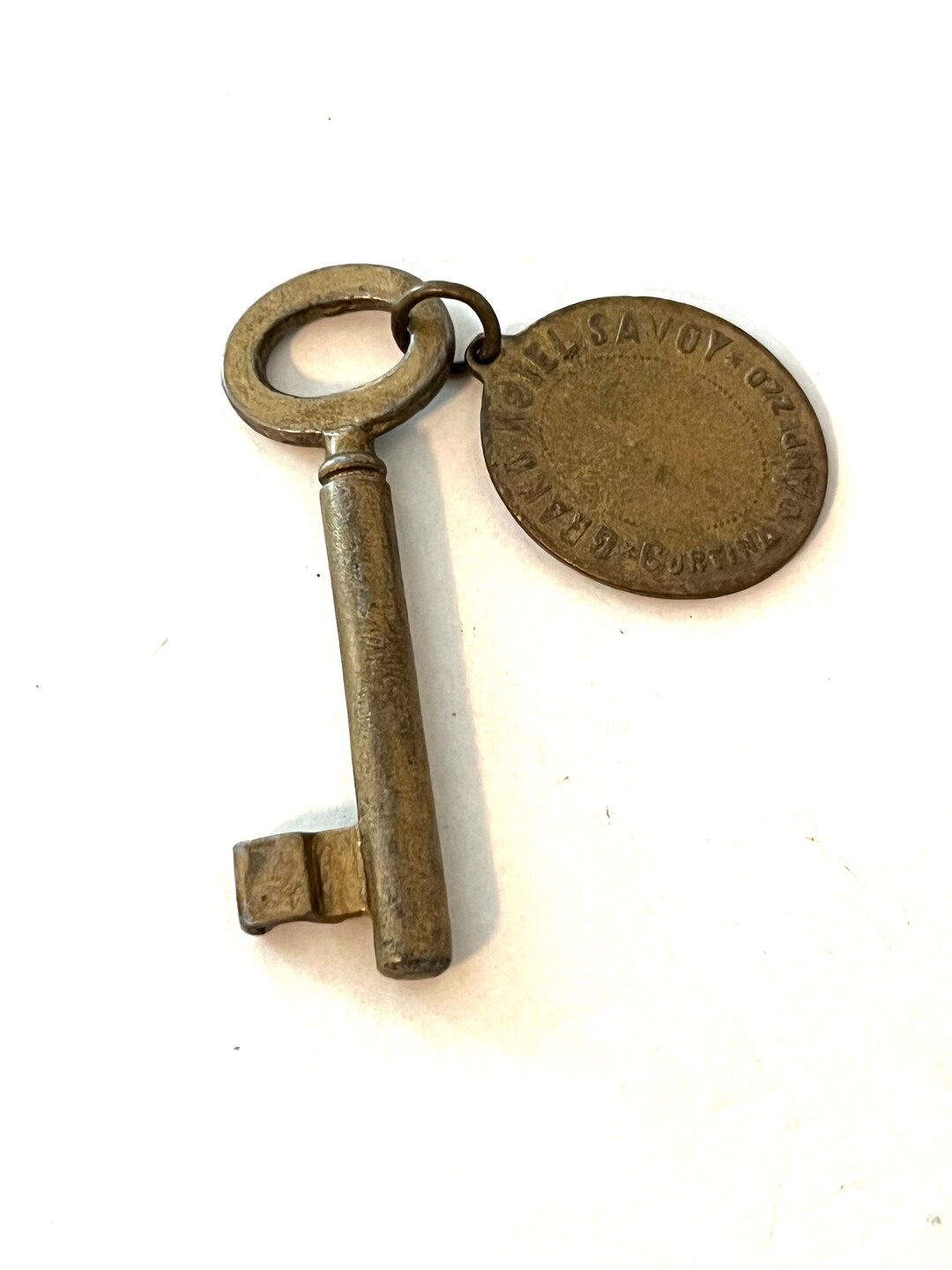 Vintage Antique Grand Hotel Key Savoy Cortina D'Ampezzo - Etsy France