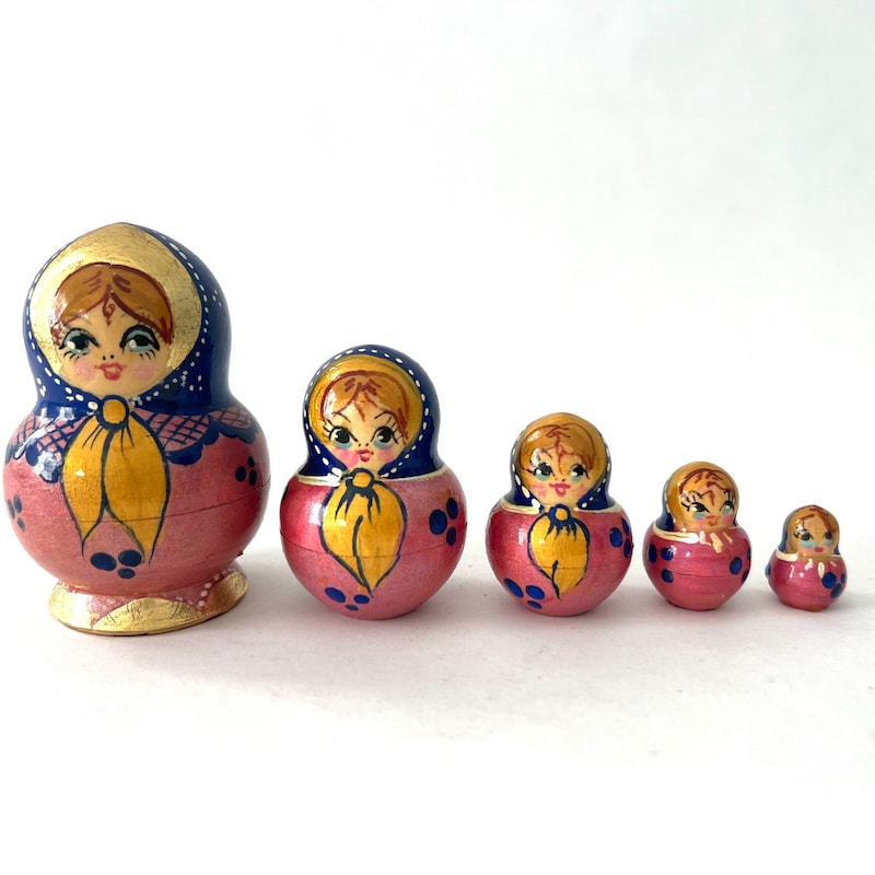 Nesting Doll Set - Etsy