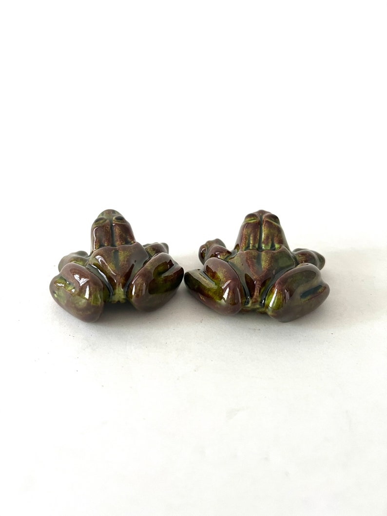 Vintage Pair Ceramic Fertility Frog Ms Male and Female - Etsy
