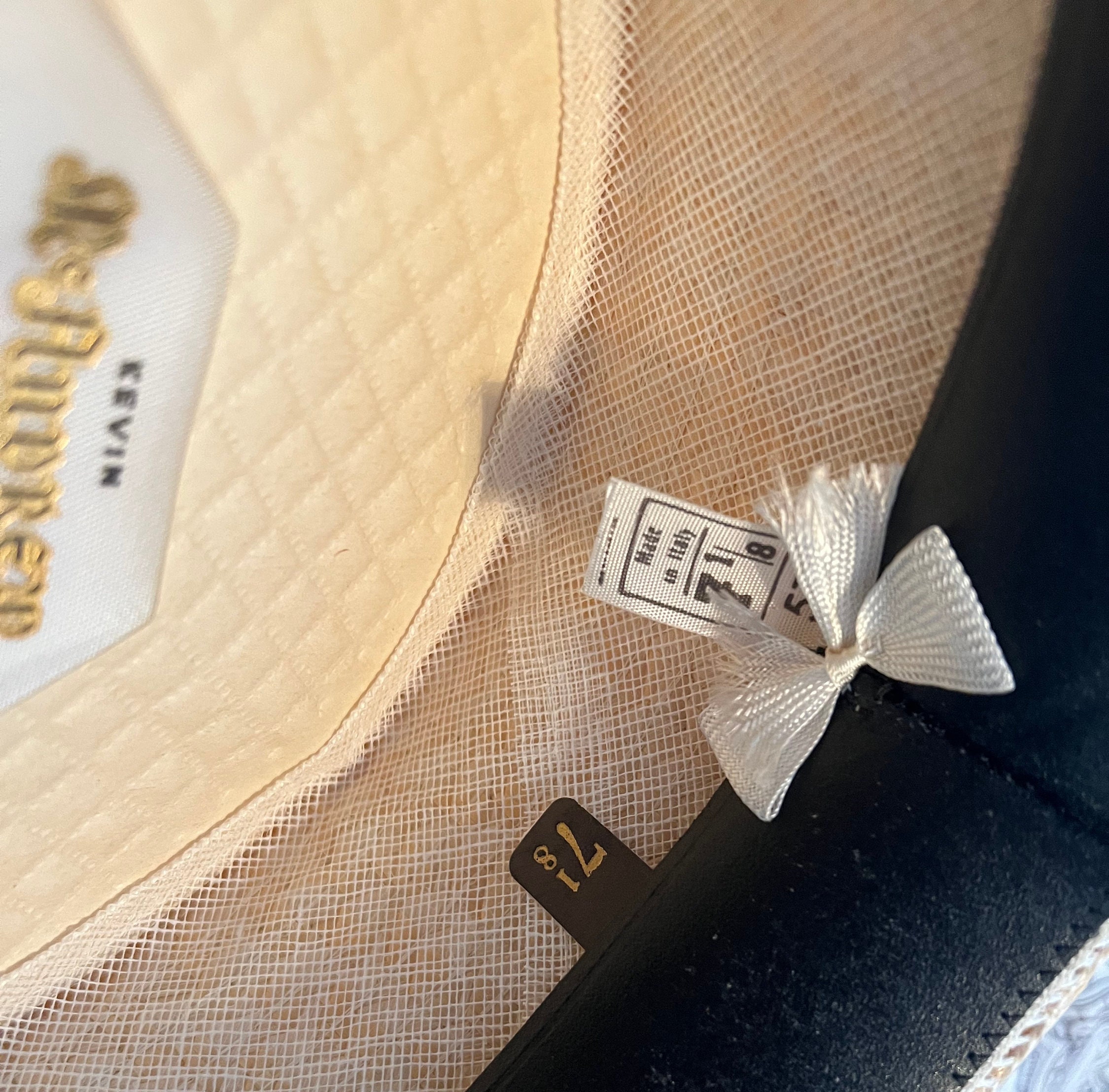 Antique Kevin Mcandrews Italian Straw Boaters Hat Made in Italy Size 7 ...