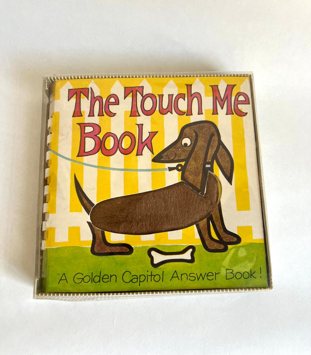 Vintage the Touch Me Book A Golden Capitol Book for Kids Children ...