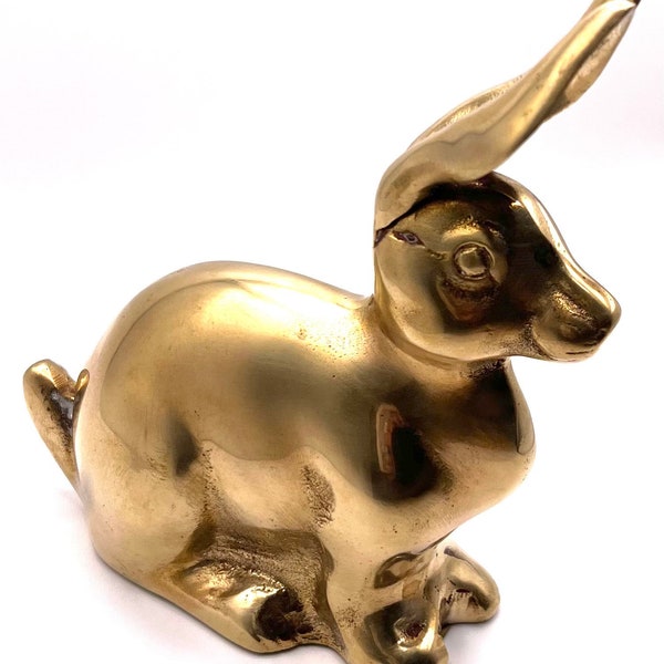 Brass Rabbit - Etsy