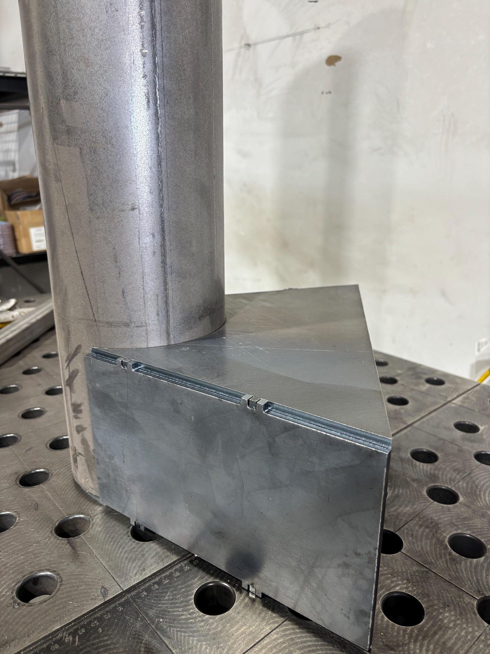 BBQ Smoker Smoke Collector Exhaust Kit Weld on for 6" Pipe 150 Gallon ...