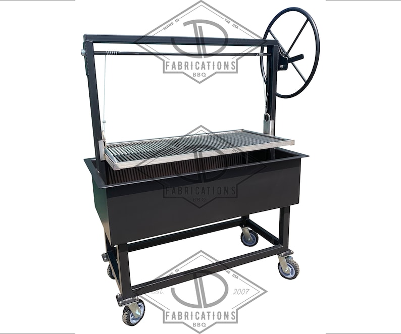 48 Argentinian-style Gaucho Grill Height Adjustable - Etsy