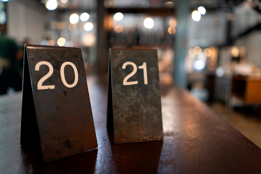 QT 10 Service Table Numbers | Restaurant Table Numbers - Etsy