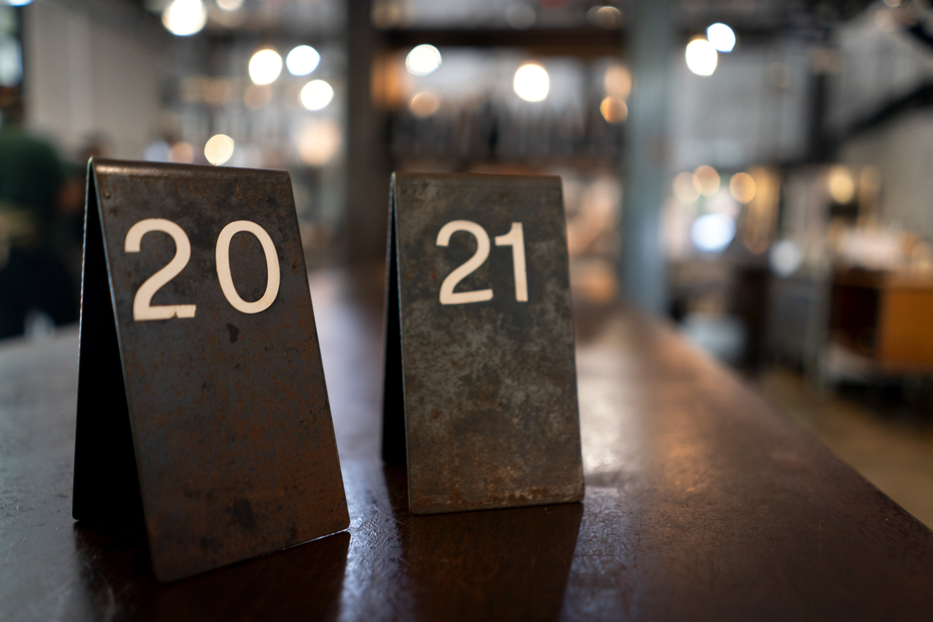 QT 10 Service Table Numbers | Restaurant Table Numbers - Etsy