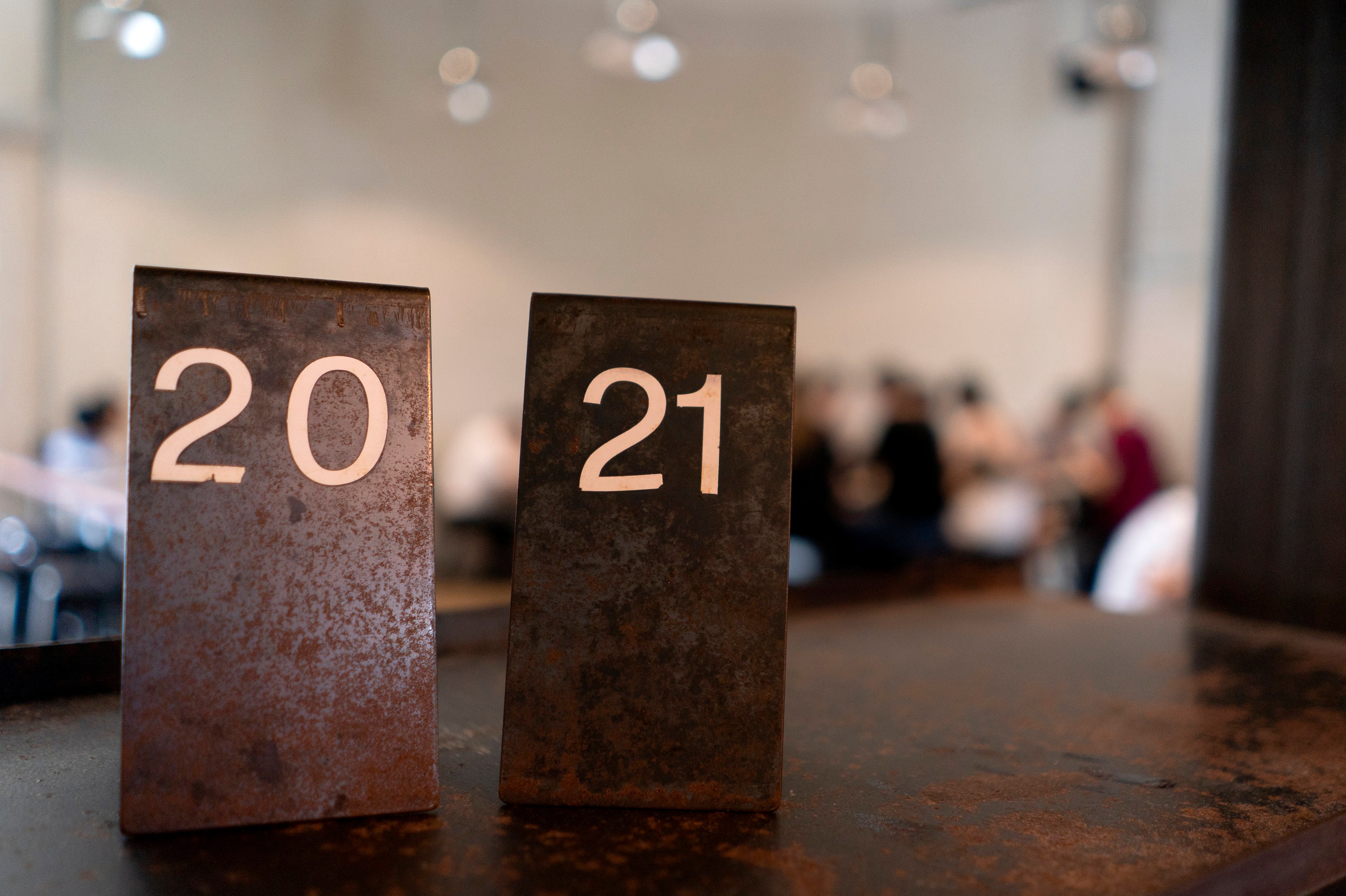 QT 10 Service Table Numbers | Restaurant Table Numbers - Etsy