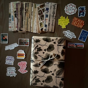 Blind Date With a Book W/ Bookmark & Stickers - Etsy