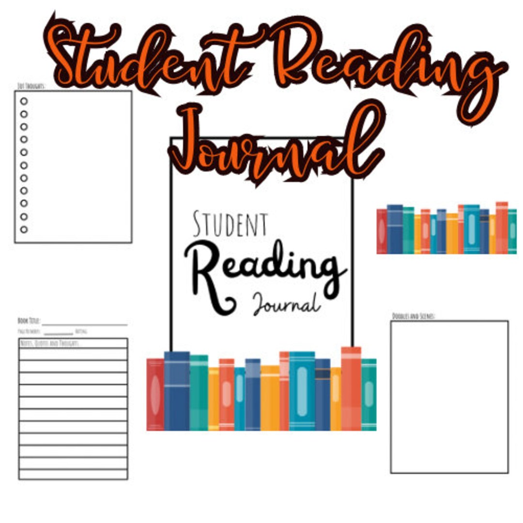 Student Reading Journal Sheets Bundle Instant Download - Etsy