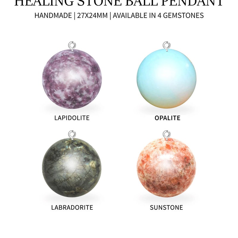 Gemstone Sphere - Etsy
