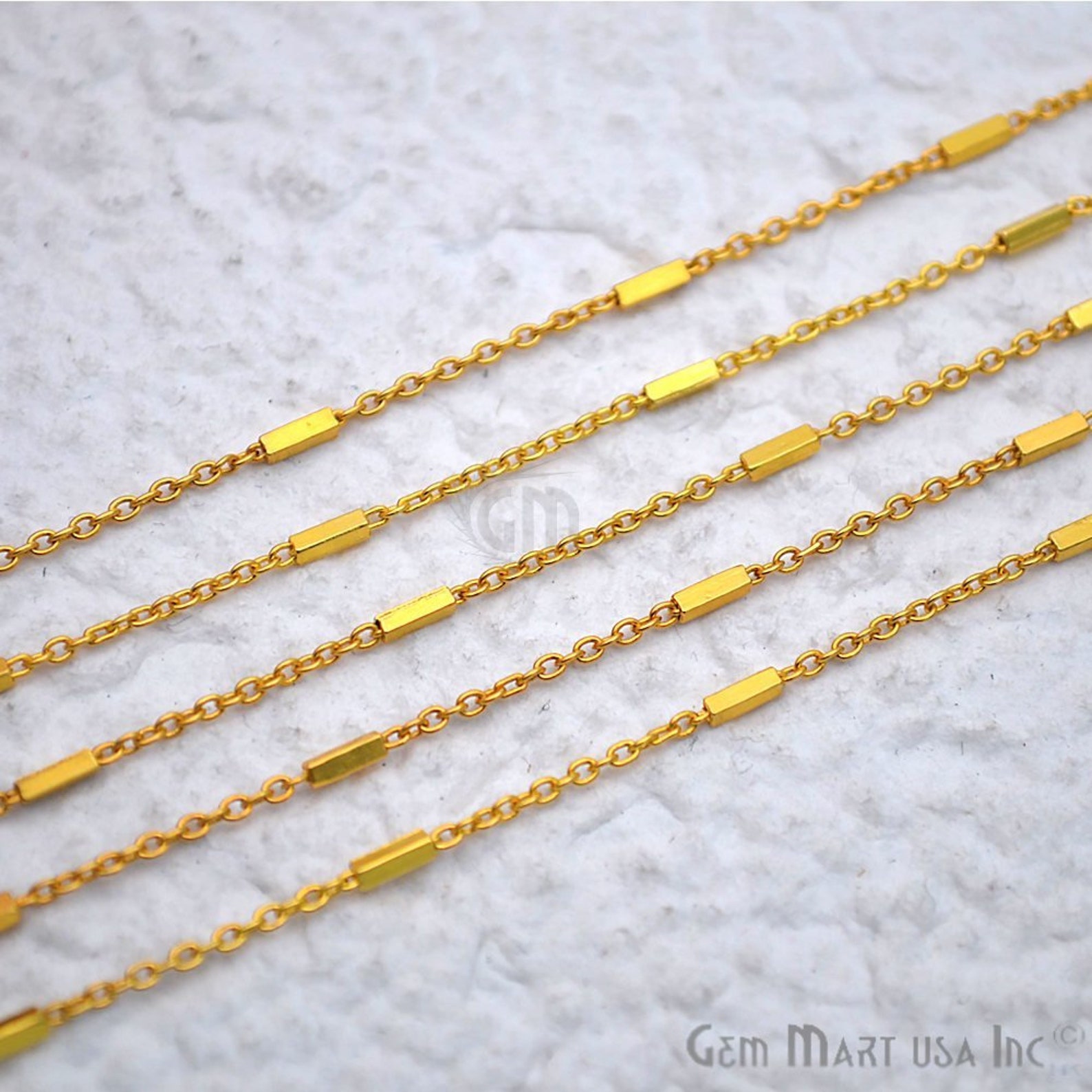 Finding Gold Bead Chain Bead Chain Gold Plated Beads Gold | Etsy