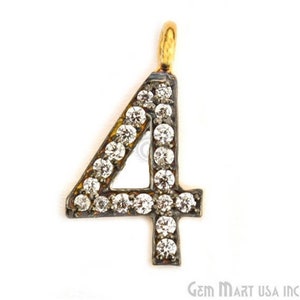 Number Letter Charms, Number Charms, Personalized Number Jewelry ...