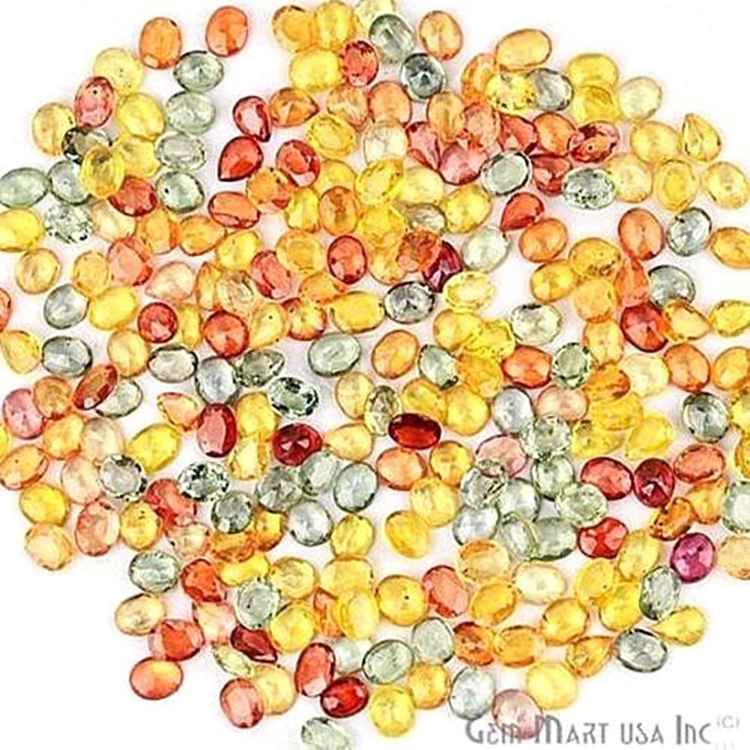 Multi Sapphire Wholesale Gemstones, 100% Natural Precious Gems, Multi ...