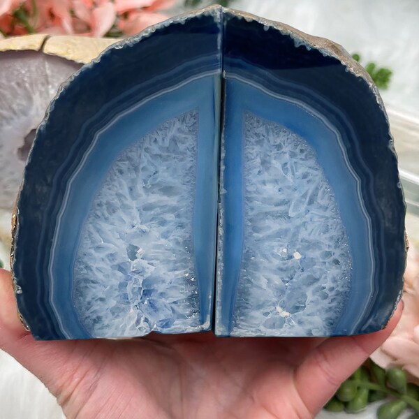 Geode Bookends - Etsy