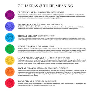 7 Chakra Caged Stone, Chakra Healing Stones, Chakra Crystal Stones, 7 ...