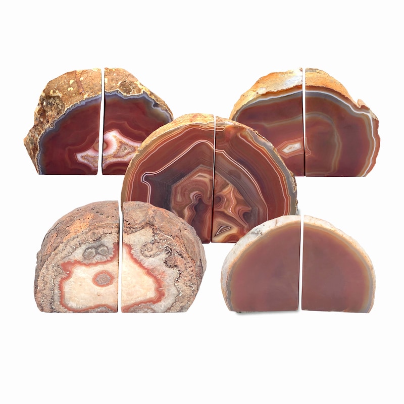 Agate Bookends - Etsy