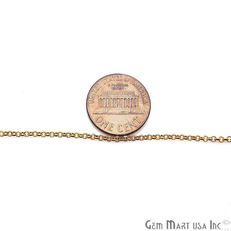 Gold Finding Chain, Necklace Chain, Gold Plated Chain, Jewelry Finding ...