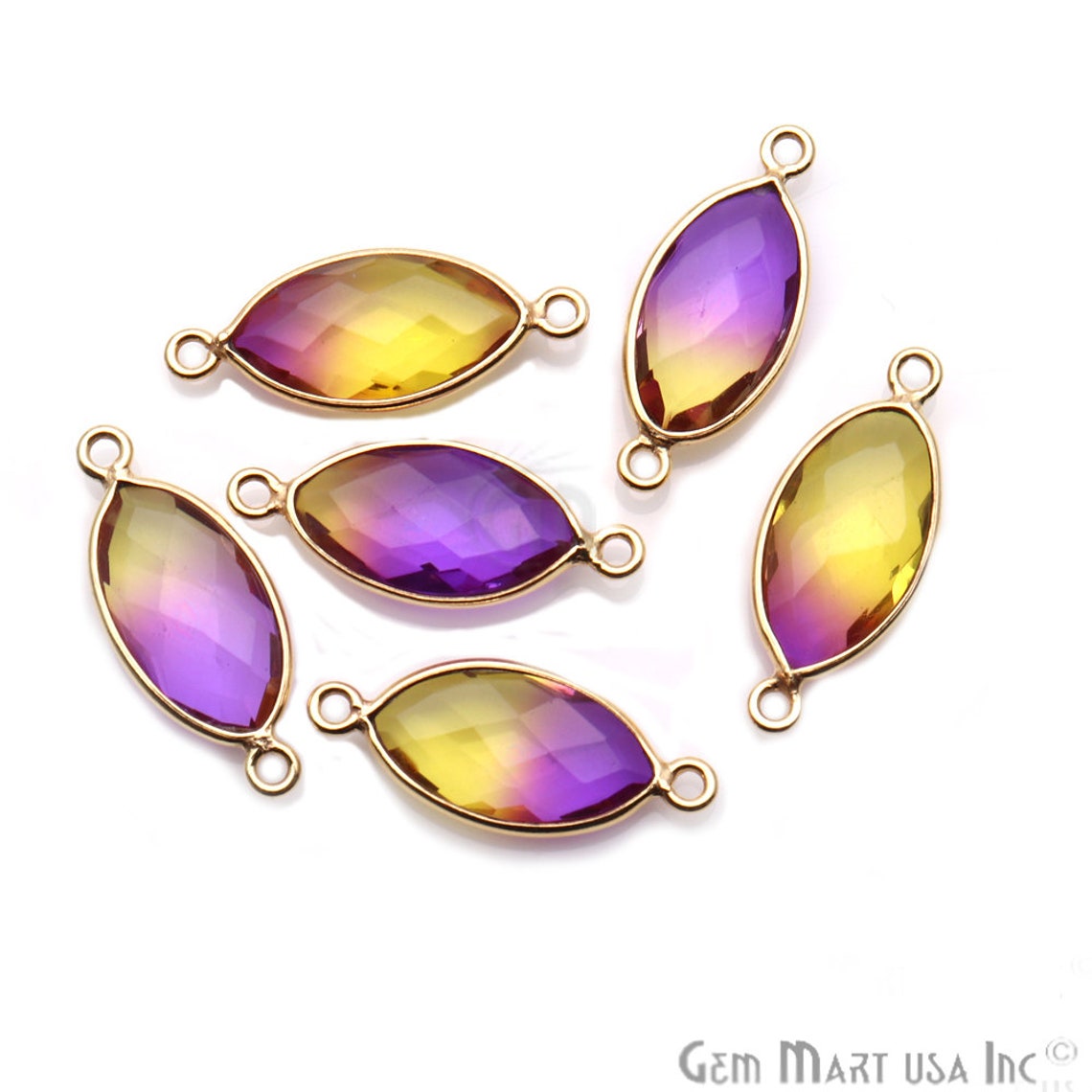 Purple Quartz Crystal Quartz Aura Quartz Doublet Quartz | Etsy