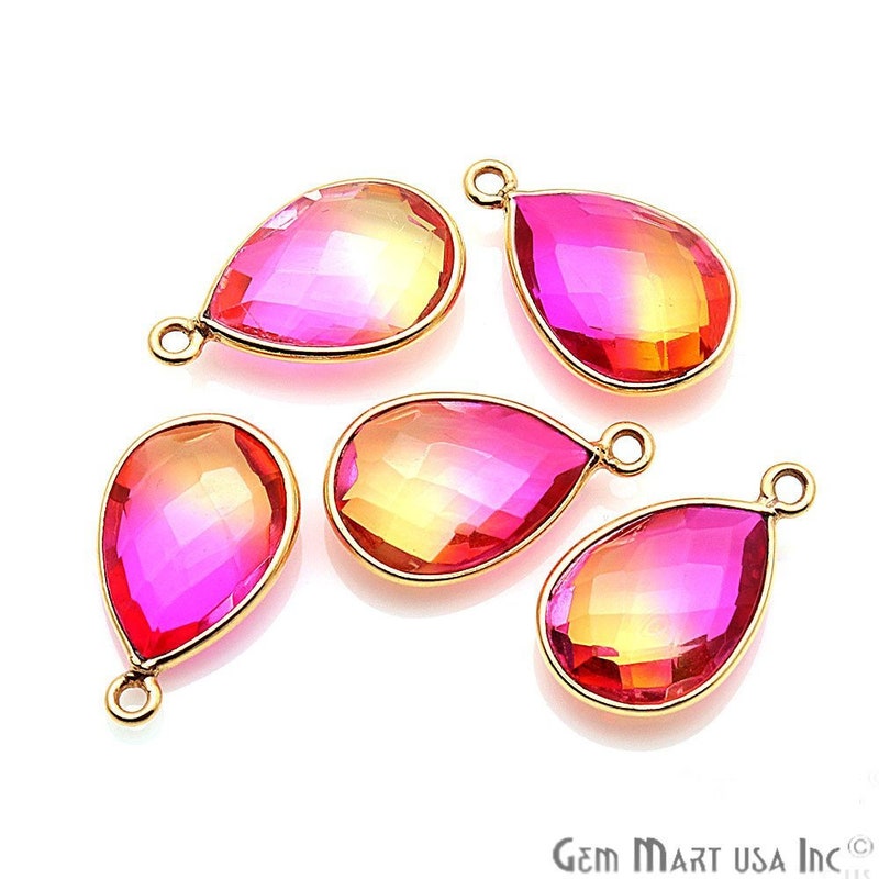 Ruby Aura Quartz - Etsy