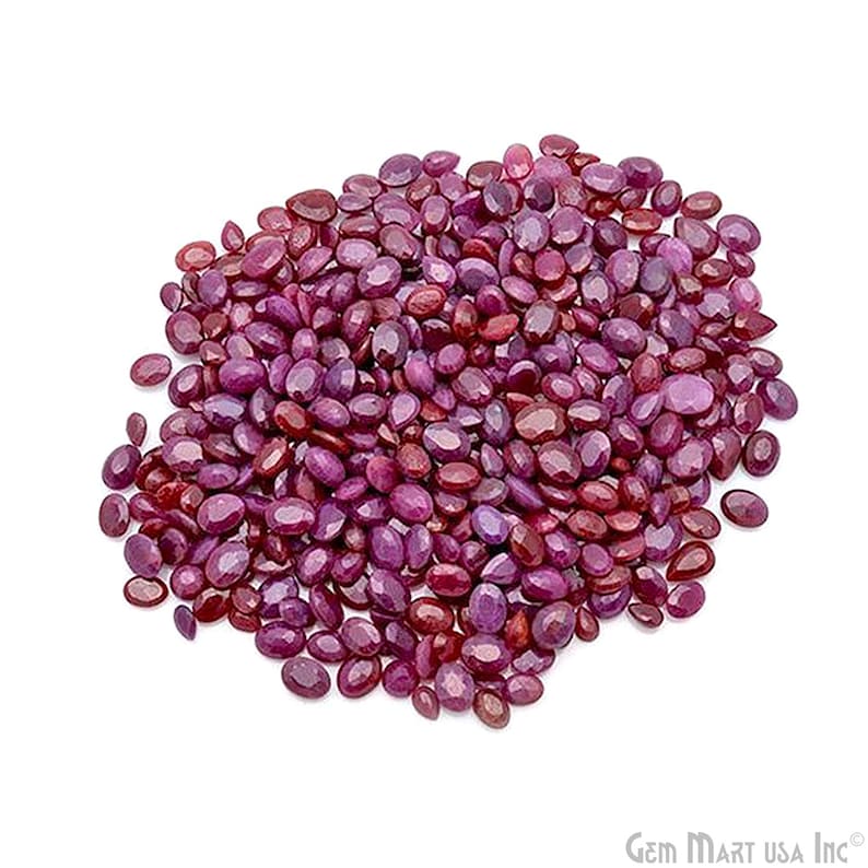 Ruby Wholesale Gemstones, 100% Natural Precious Gems, Pink Faceted ...