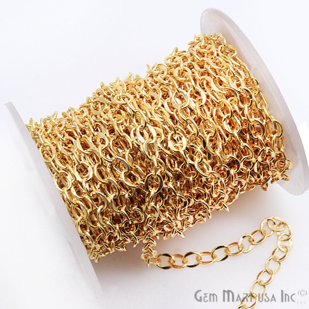 Finding Gold Chain, Necklace Chain, Gold Plated Chain, Gold Chain ...