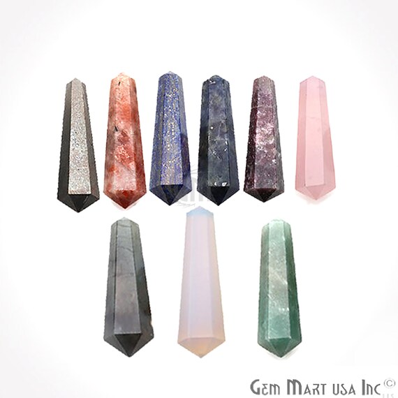 Terminated Gemstone Metaphysical Crystal Pencil Point | Etsy