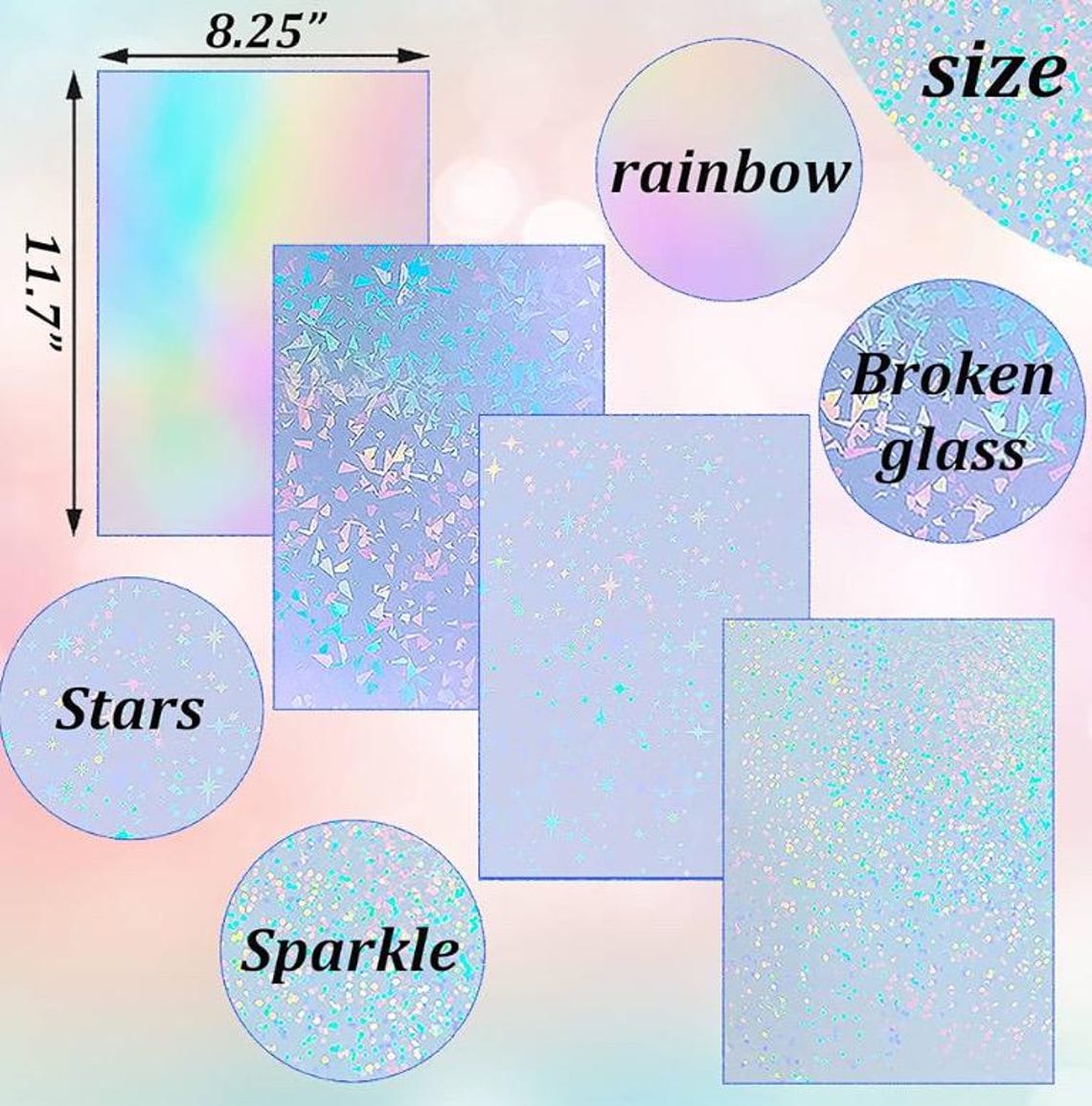 MINI Sparkly Butterfly Bible Tabs *for 6inch Hand Sized Bibles* (bible ...