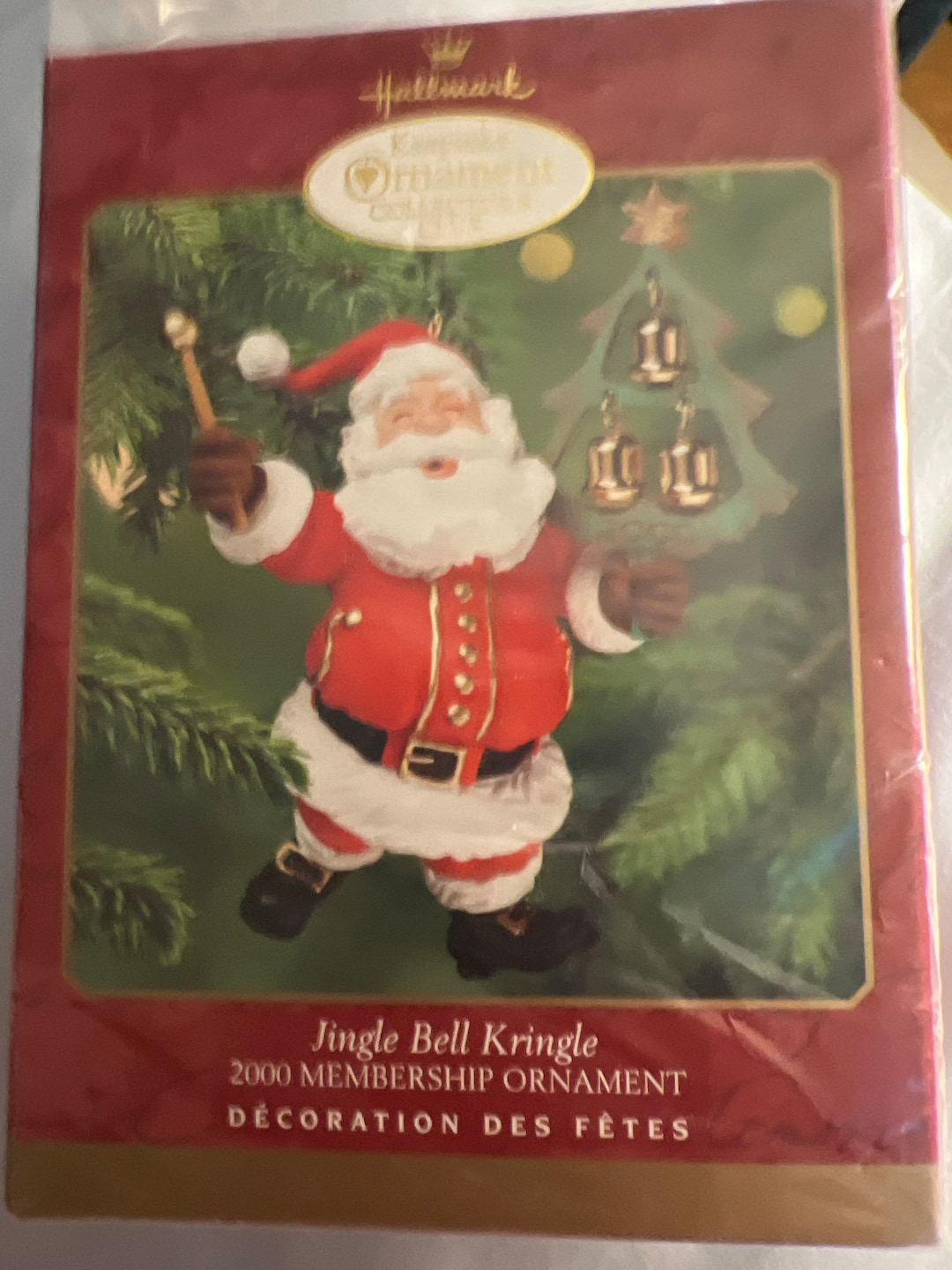 Hallmark Keepsake Collectible Ornament 2000 Membership Jingle Bell ...