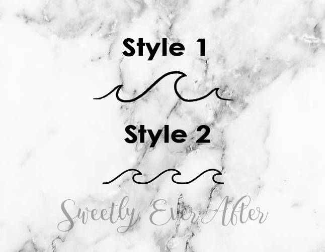 Ocean Wave Decal Sticker Surfing Decal Sticker Beach - Etsy