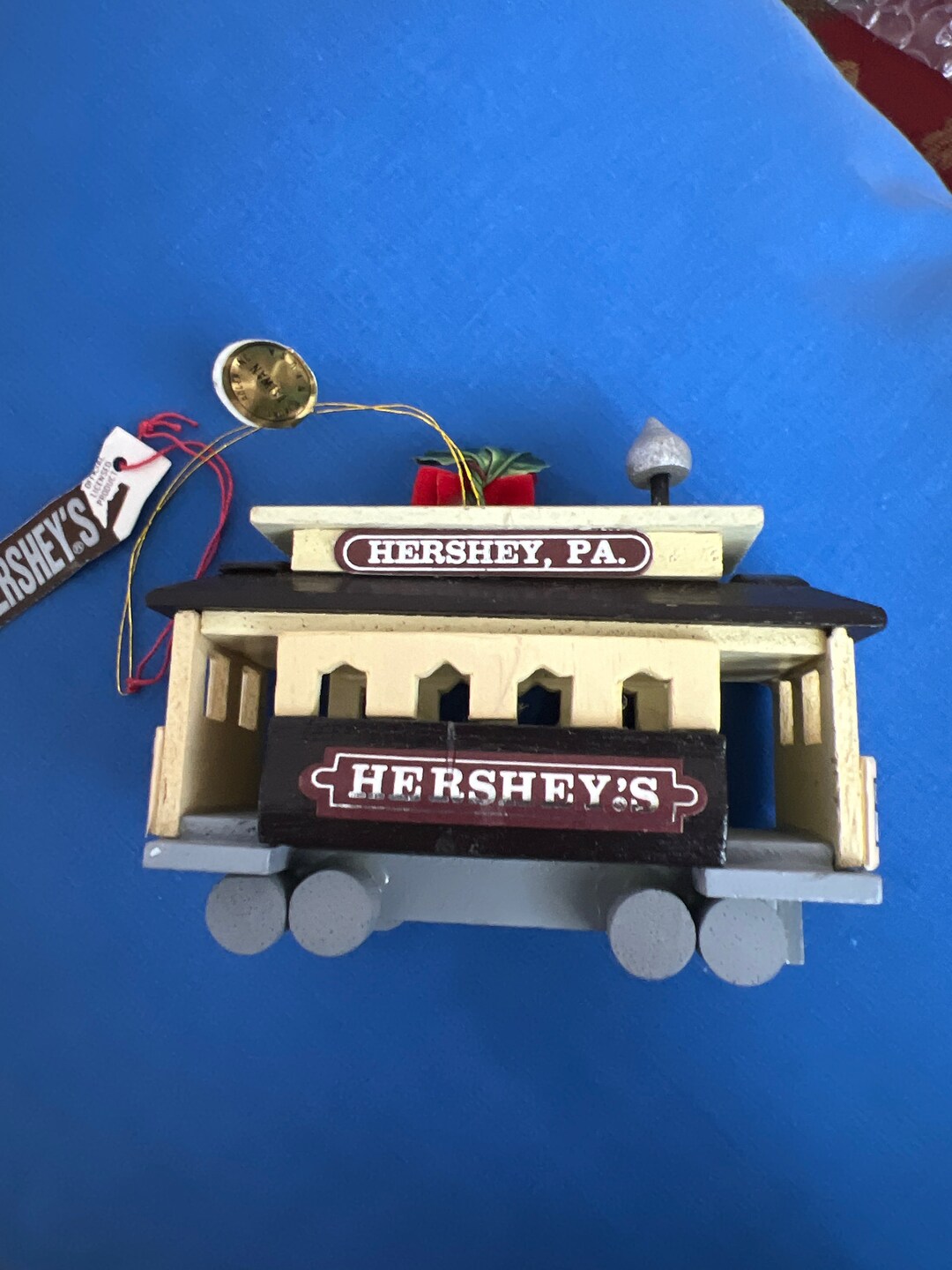 Hershey World Elf Ornament - Cable Car 1987 - Etsy