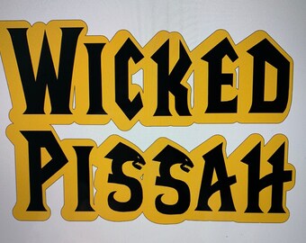 Wicked Car Decal - Etsy