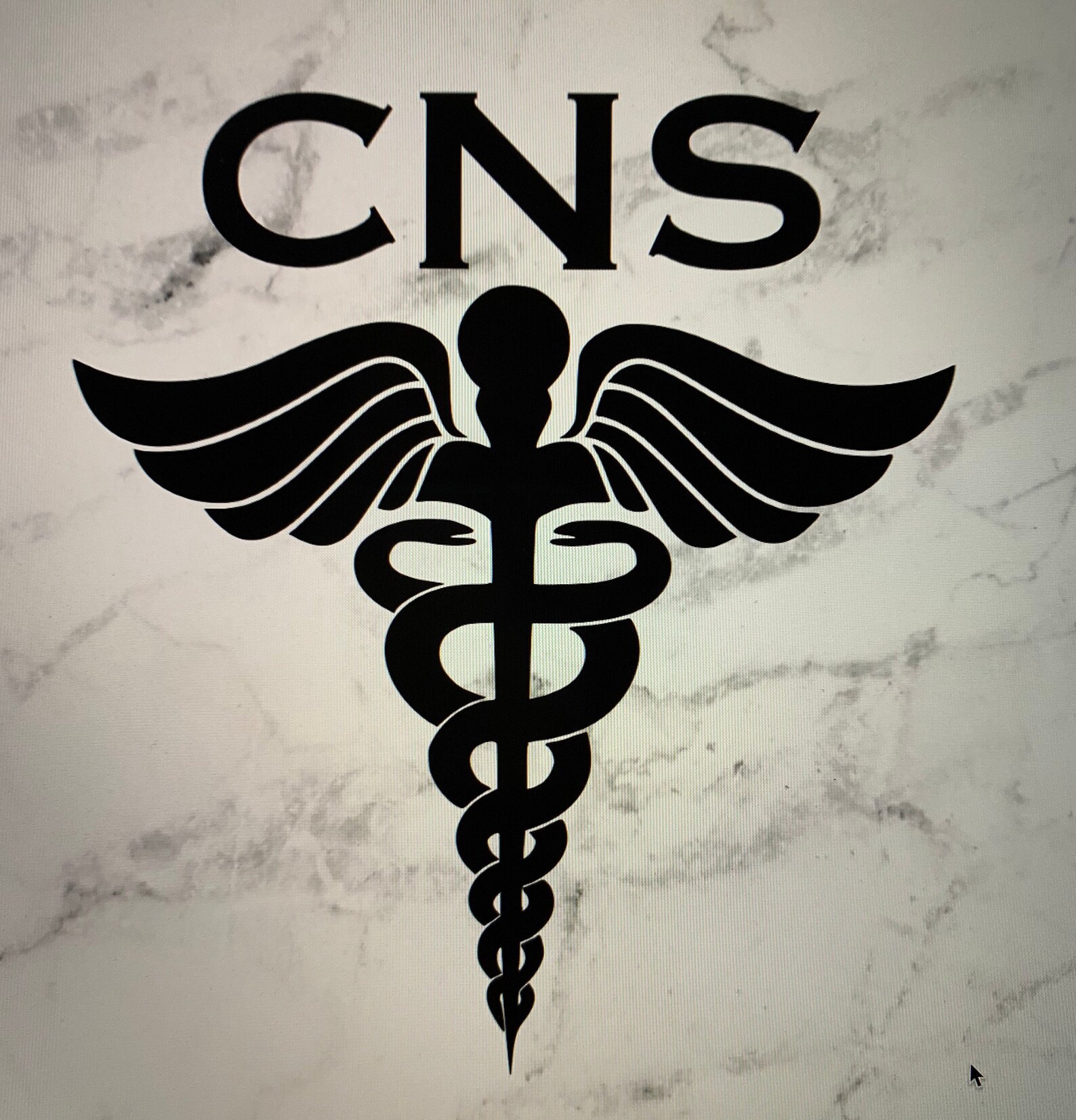 Medical CNS Certified Nurse Specialist Medical Caduceus Decal - Etsy