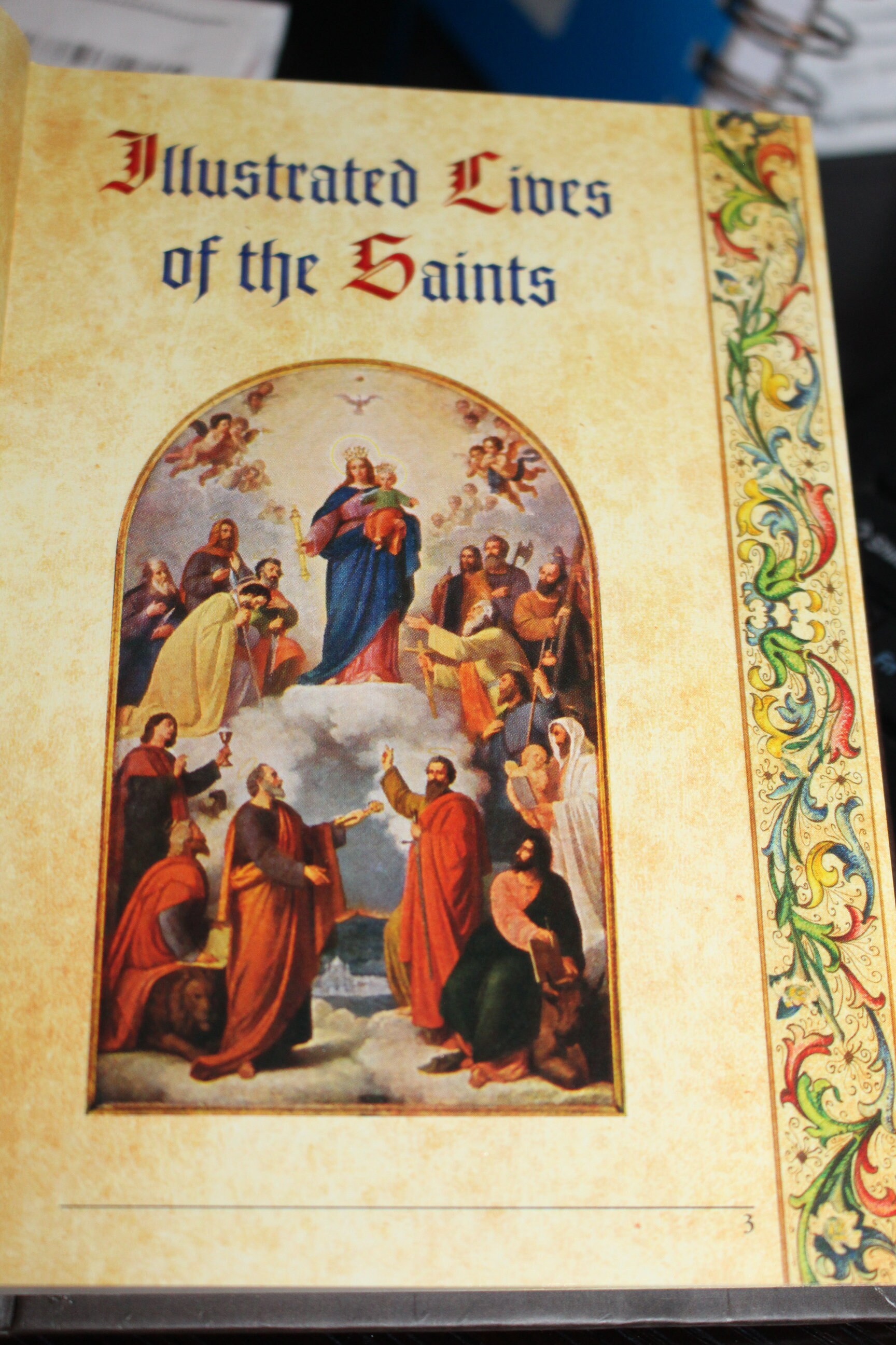 Illustrated Lives of the Saints Full Color Book | Etsy