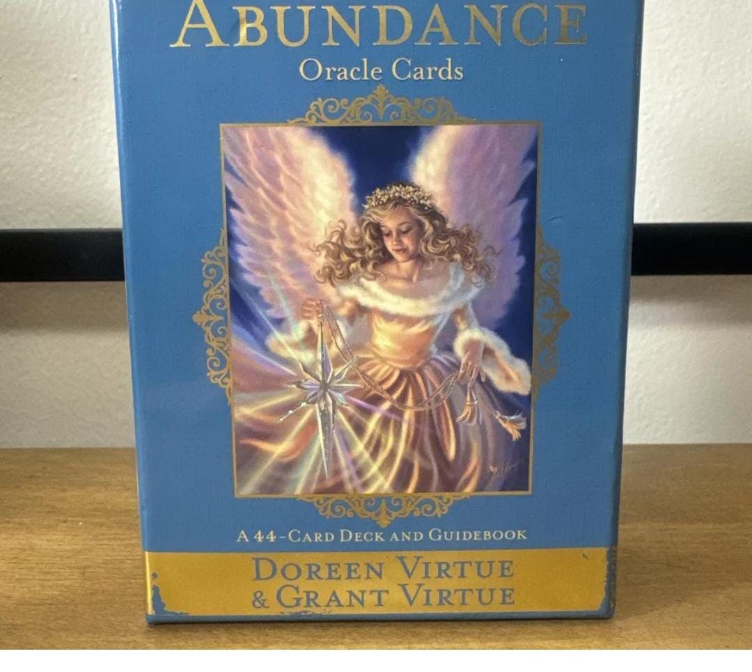 Angels of Abundance Oracle Cards by Doreen Virtue Purse or Pocket Size ...