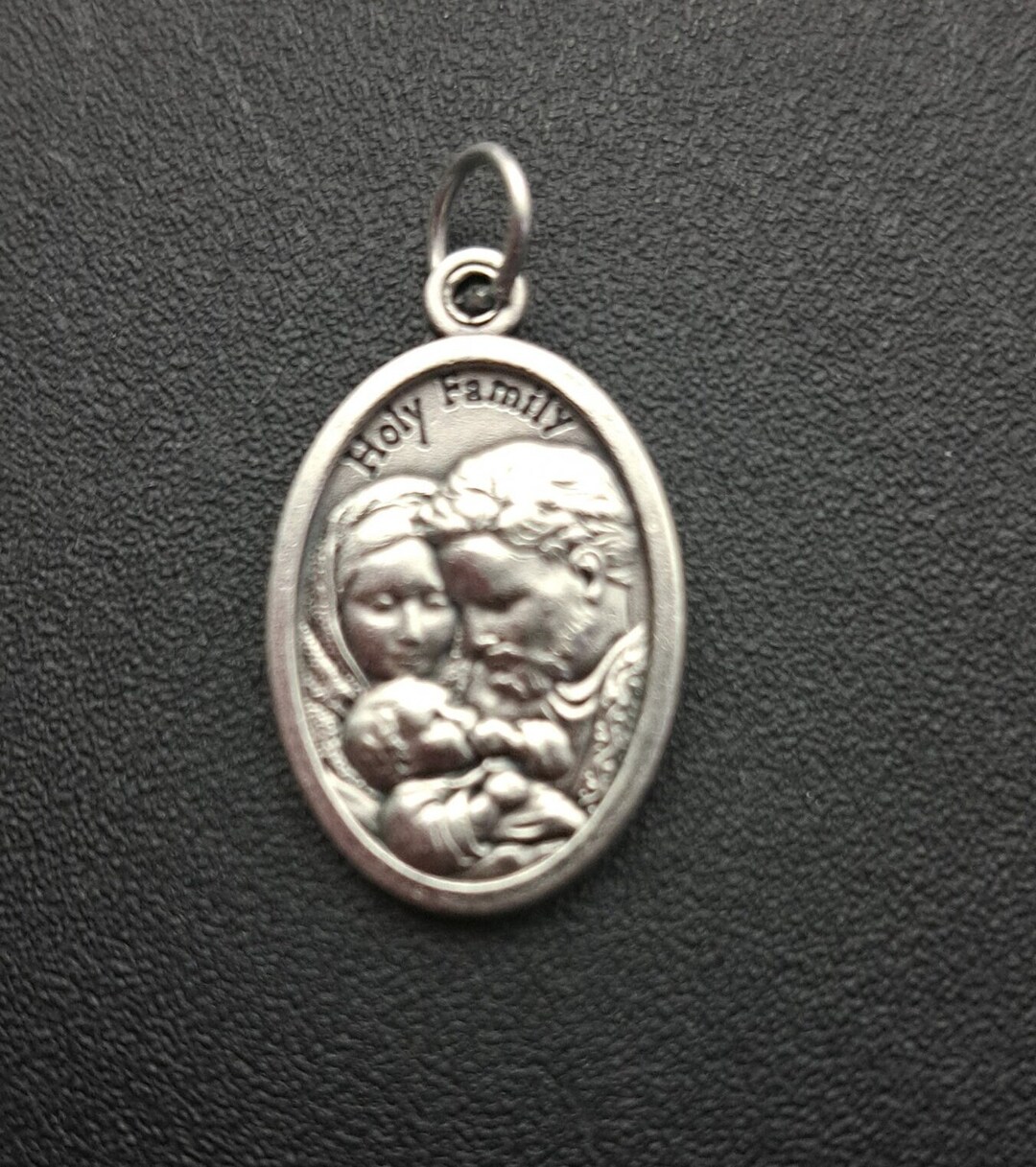 Holy Family Medal With Trinity on Obverse - Etsy