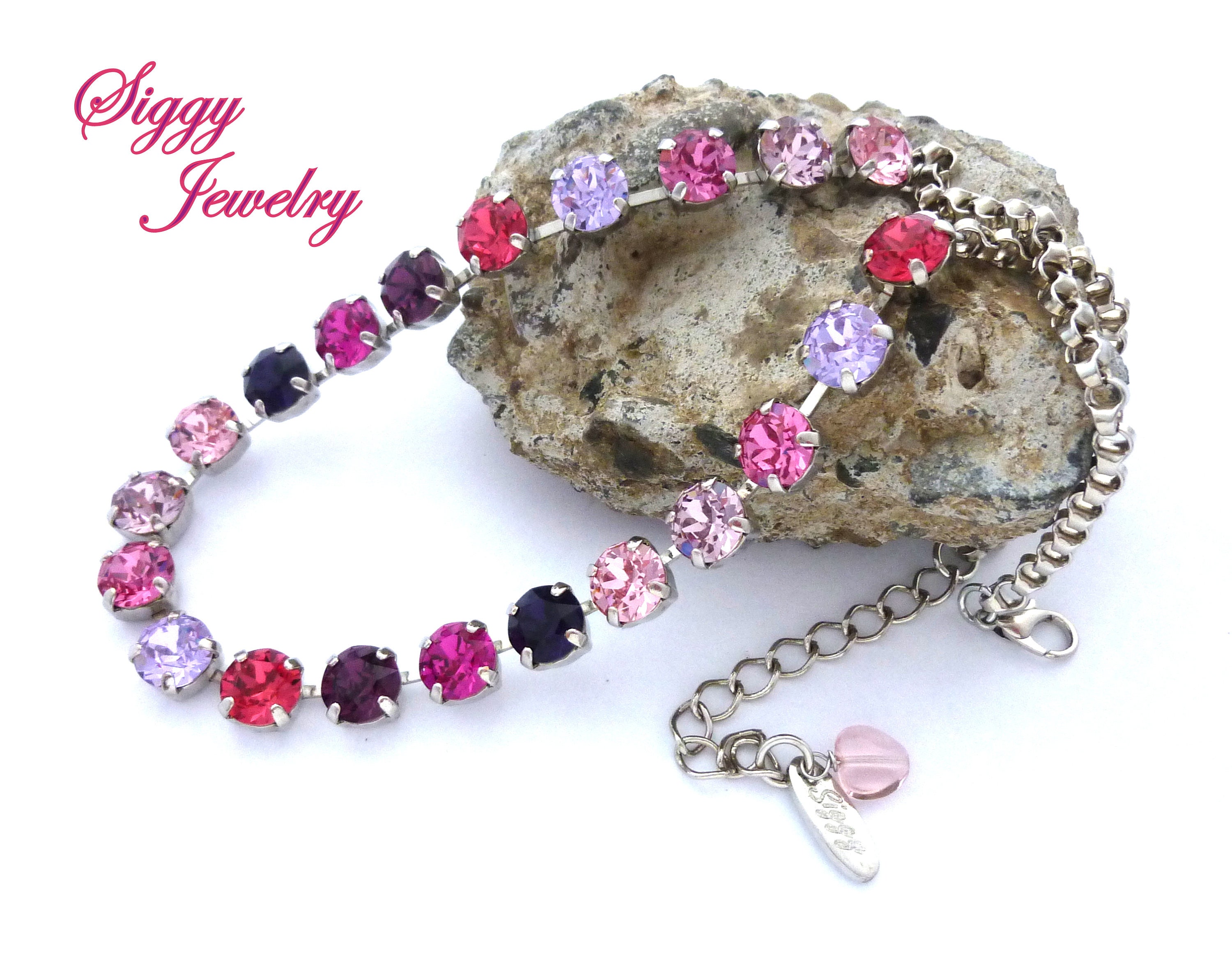 Genuine Austrian Crystal Necklace Brilliant Cut Crystals 8mm - Etsy ...