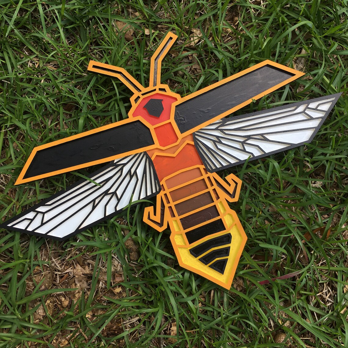 Geometric Firefly Lightning Bug SVG Vector File Wall Decor Art | Etsy