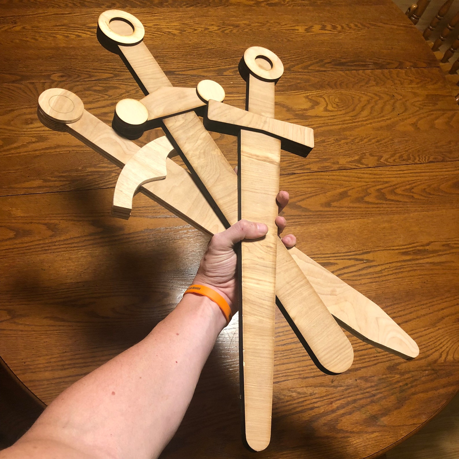 Sword Pattern Outline .svg File for Laser Cutting and Woodworking Party ...