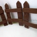 Fences Fondant Cake Topper Handmade Edible Cake Topper 6 Pcs - Etsy