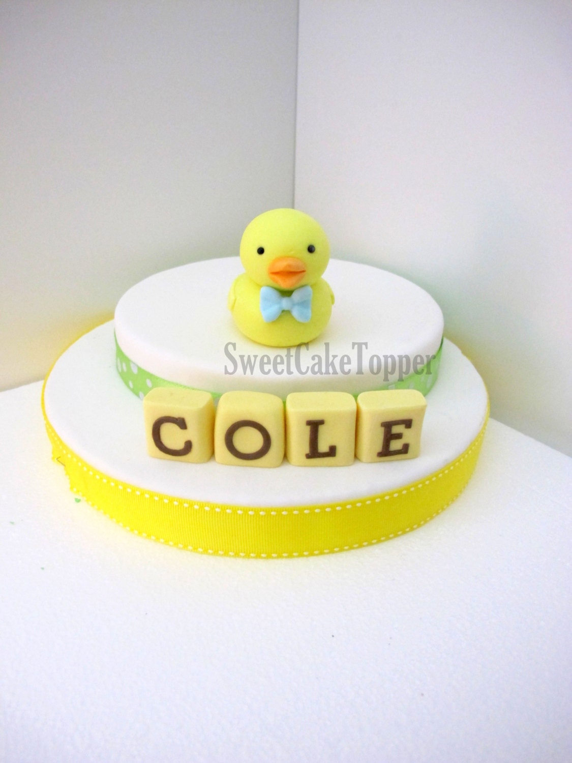 Rubber Duck Cupcake Toppers