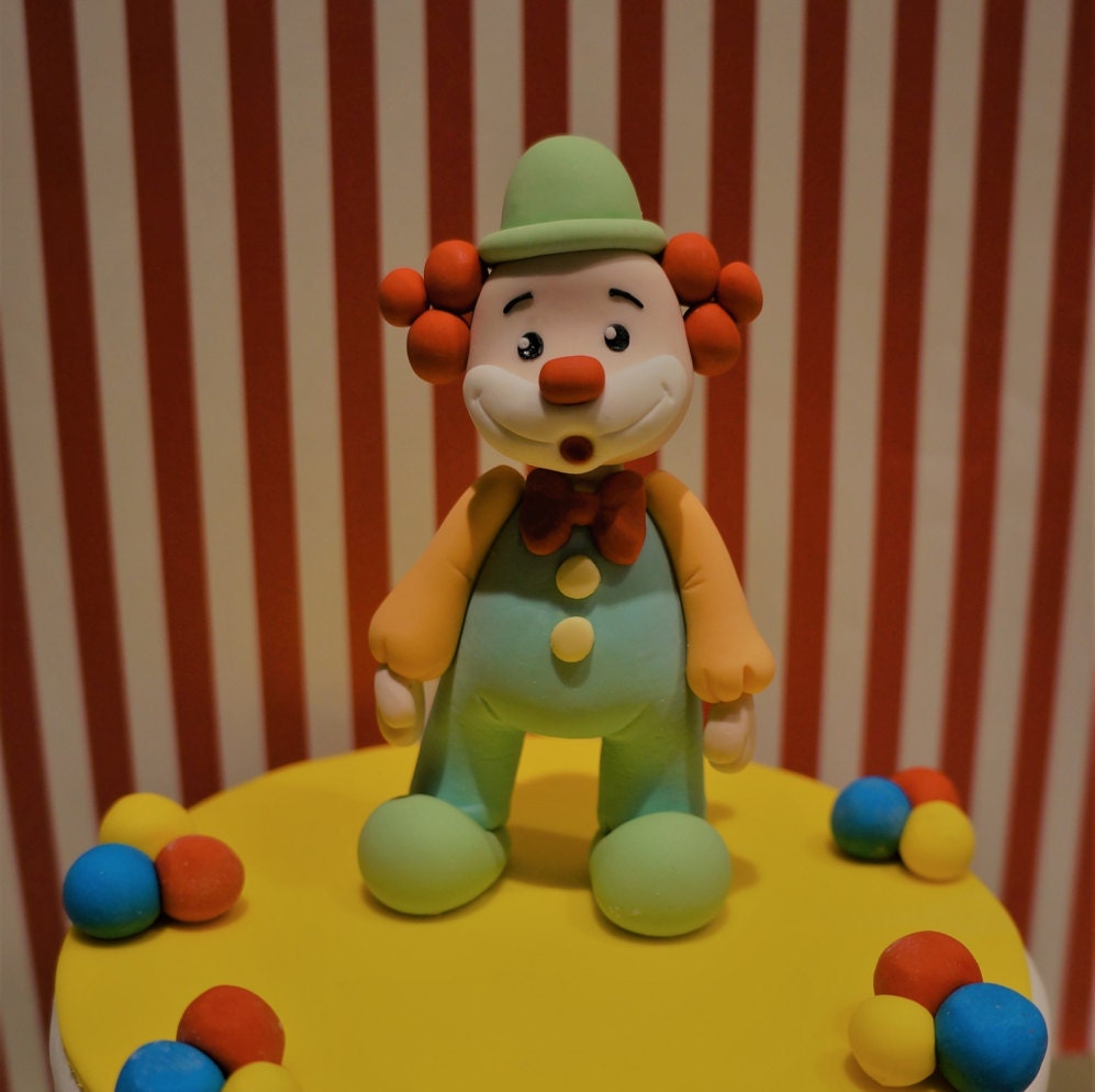 4 Clown Cake Topper | Etsy