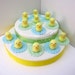 Duck Cupcake Topper - Handmade Rubber Duck Birthday/baby Shower Cupcake ...