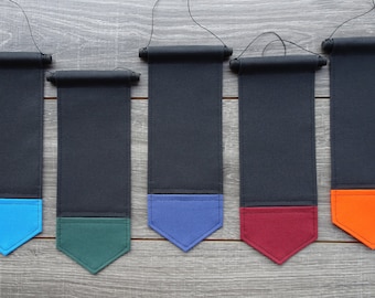 Mini Long Pin Banner Enamel Pin Display Pick Your Tip - Etsy