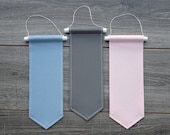 Mini Long Pin Banner Enamel Pin Display Pick Your Color - Etsy