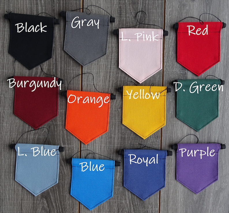 Mini Long Pin Banner Enamel Pin Display Pick Your Tip | Etsy