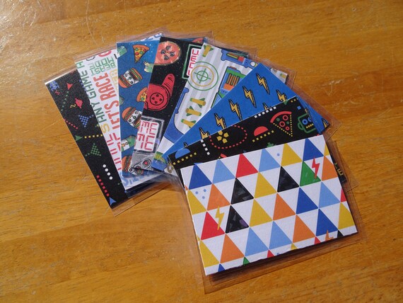 8 Mini Cash Envelopes Gamer Set Holo Foil Laminated - Etsy