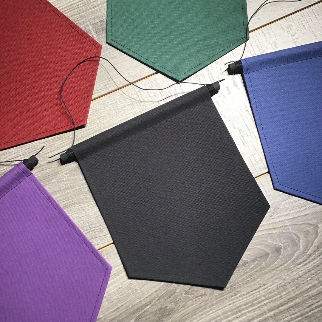 Pin Banner - Enamel Pin Display - Pick Your Color! - Pin Trading - Etsy