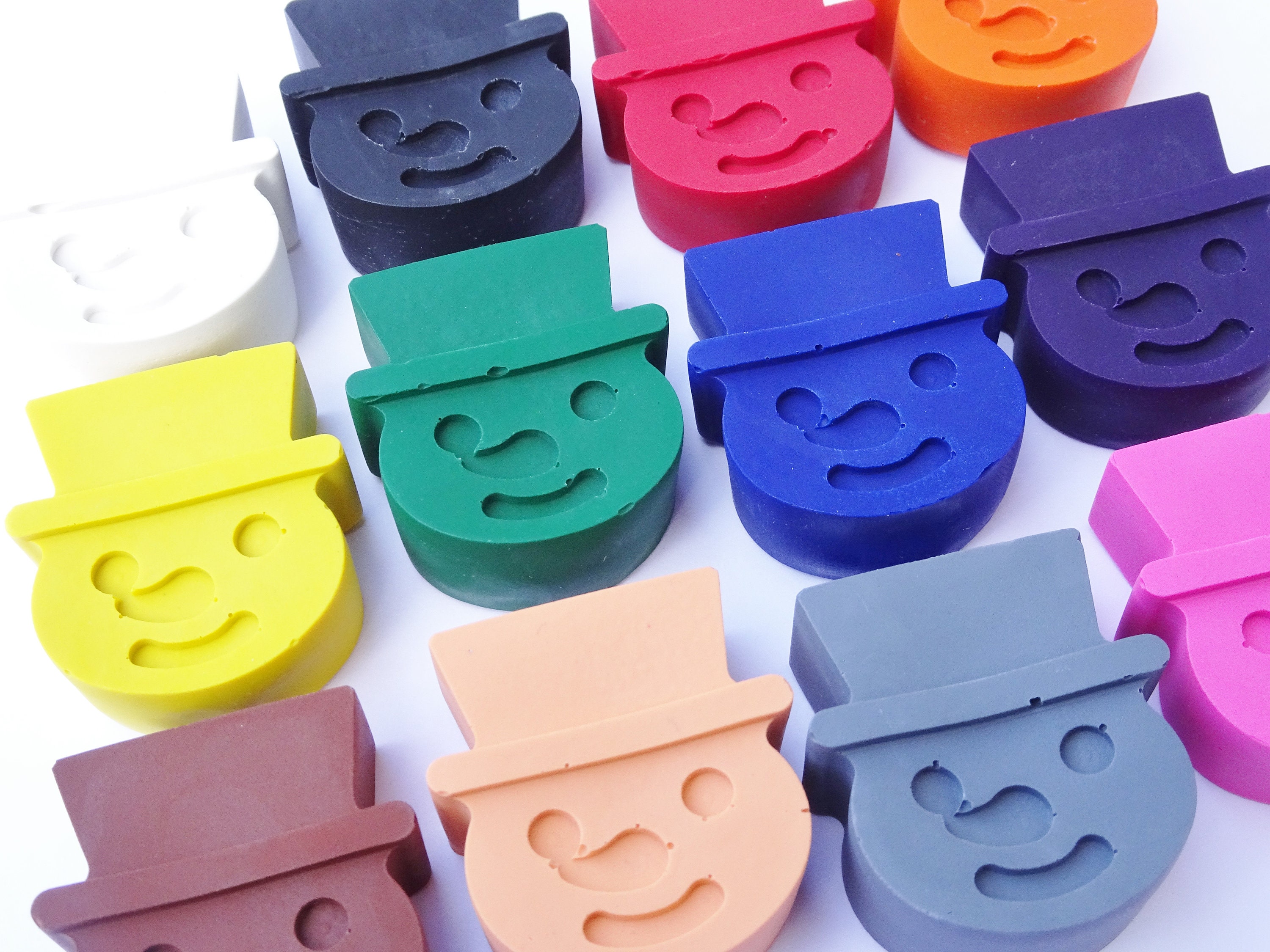 24 Snowman Crayons Novelty Crayons Christmas Crayons | Etsy